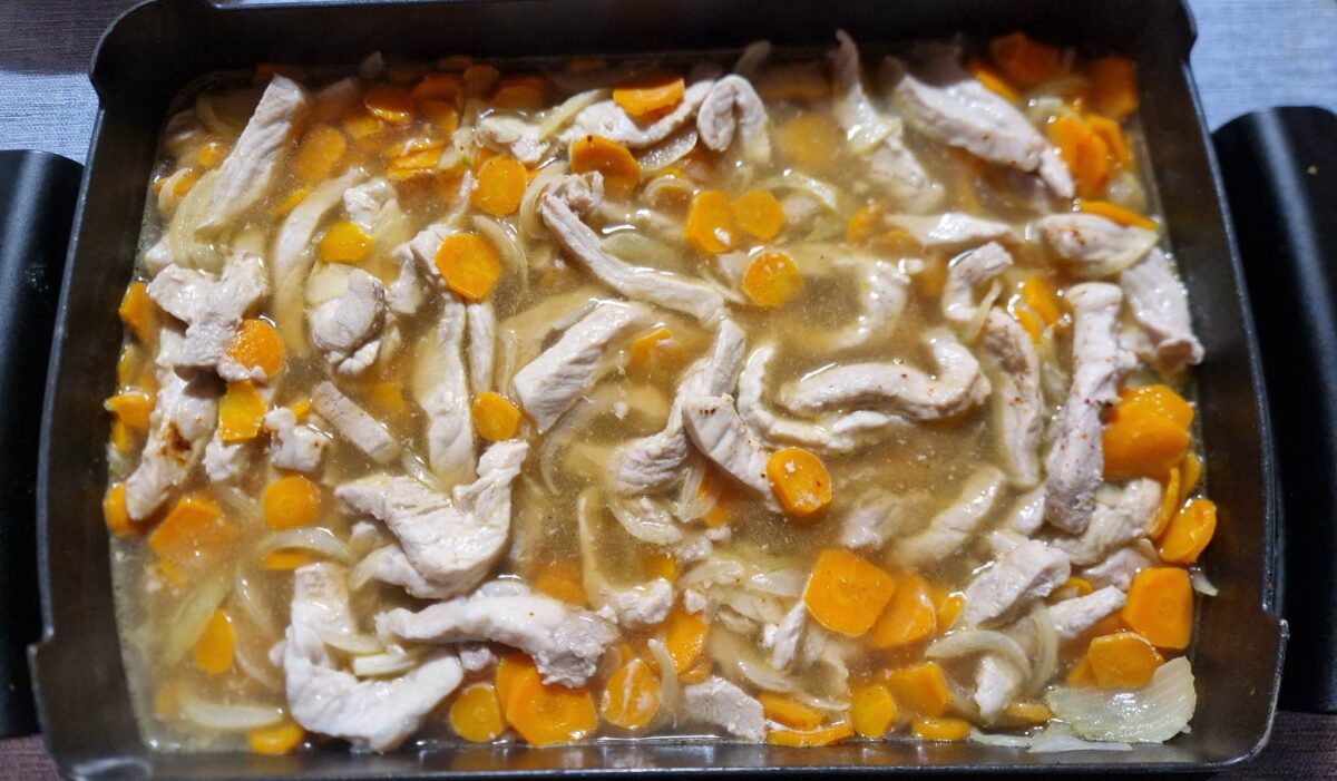 Emincé de Porc à la Moutarde - Tatagateau