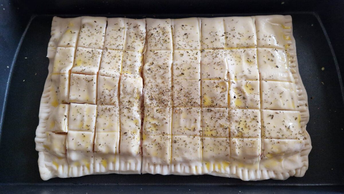 Feuilletée Bacon Raclette - Tatagateau