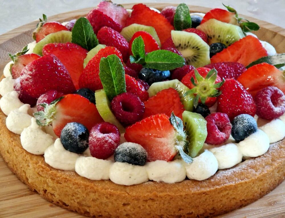 Tarte aux Fraises Sans Cuisson - Recette du blog de Tatagateau