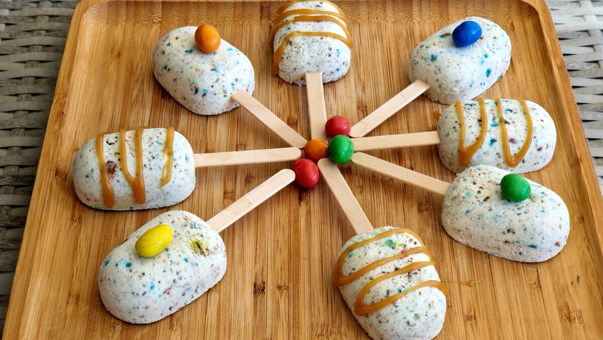 Mini Glace Mc Fleury aux M&Ms - Tatagateau