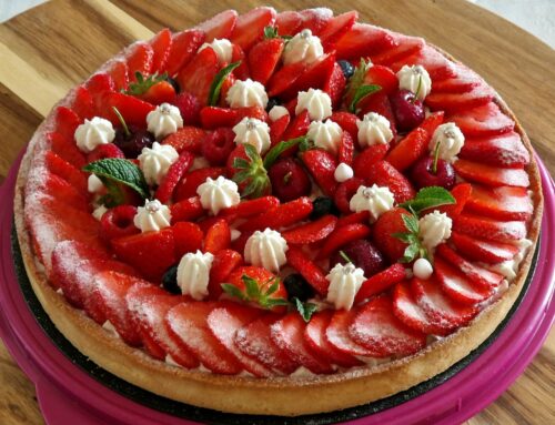 Tarte aux Fraises Chantilly Mascarpone - Tatagateau