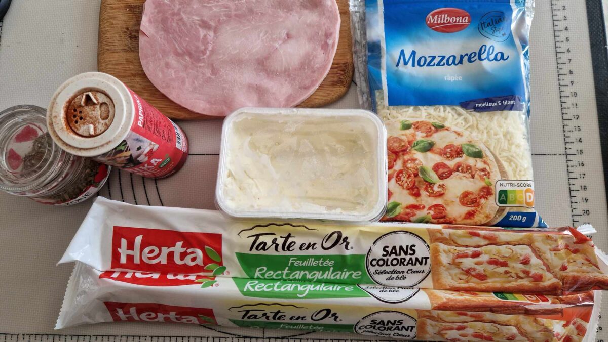 Feuilleté Géant Jambon Fromage - Tatagateau