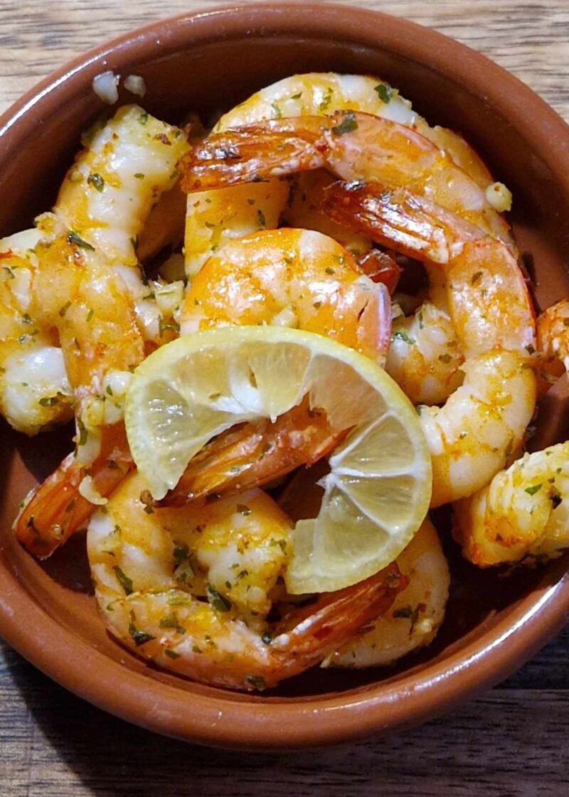 Tapas de Crevettes à l’Ail - Tatagateau